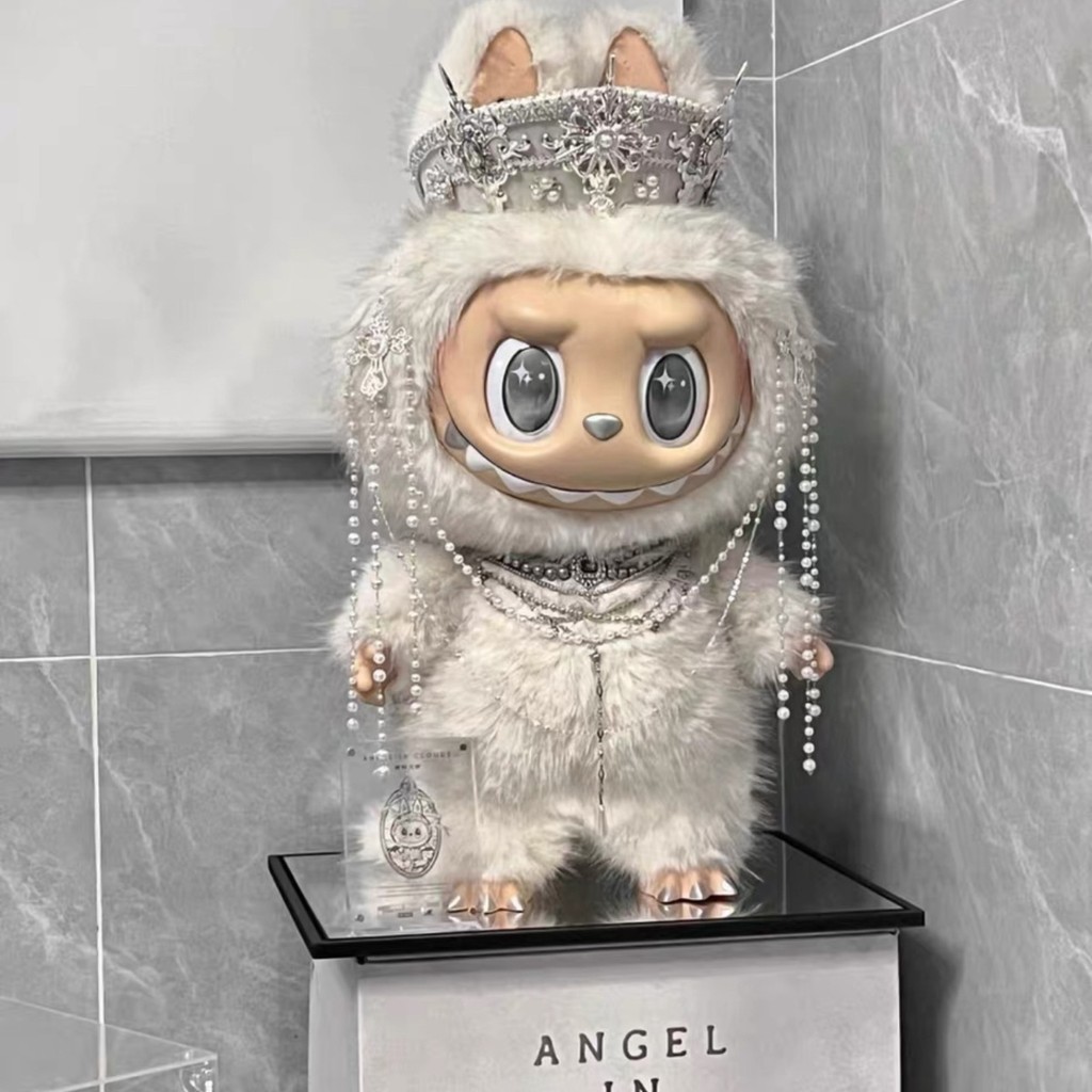 Pop Mart ZIMOMO Archangel Snow Country Angel Set Vinyl Face Doll Big ...