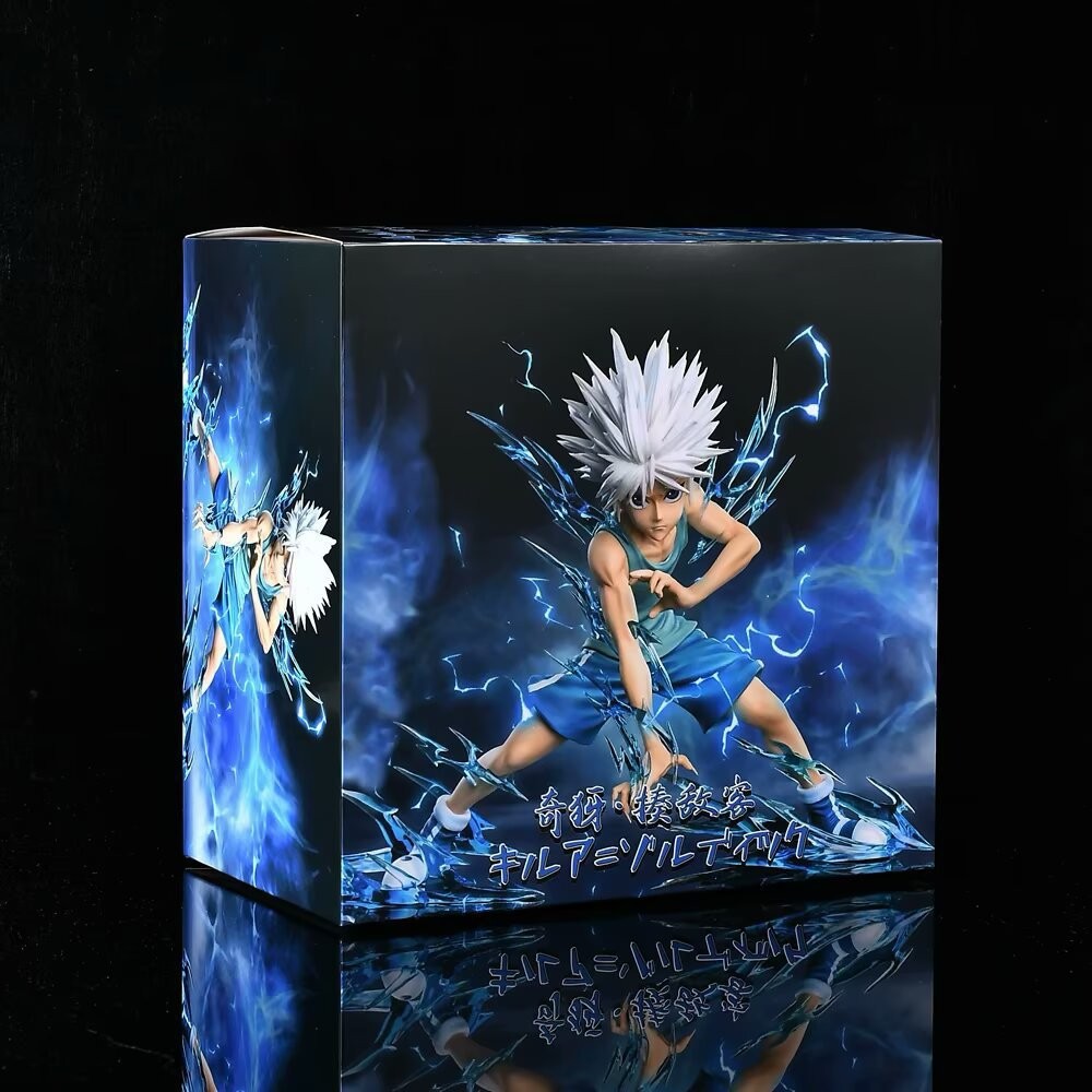 Anime Hunter X Hunter Killua Zoldyck Whirlwind Skills PVC Figure ...
