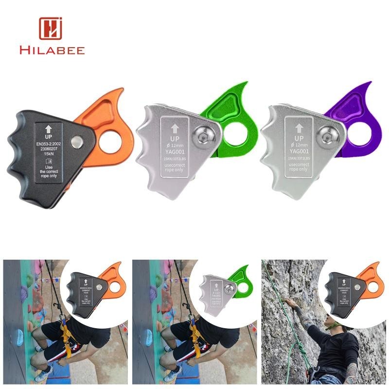 HILABEE Climbing Rope Grab Fall Arrest Gear Heavy Duty Self Locking ...