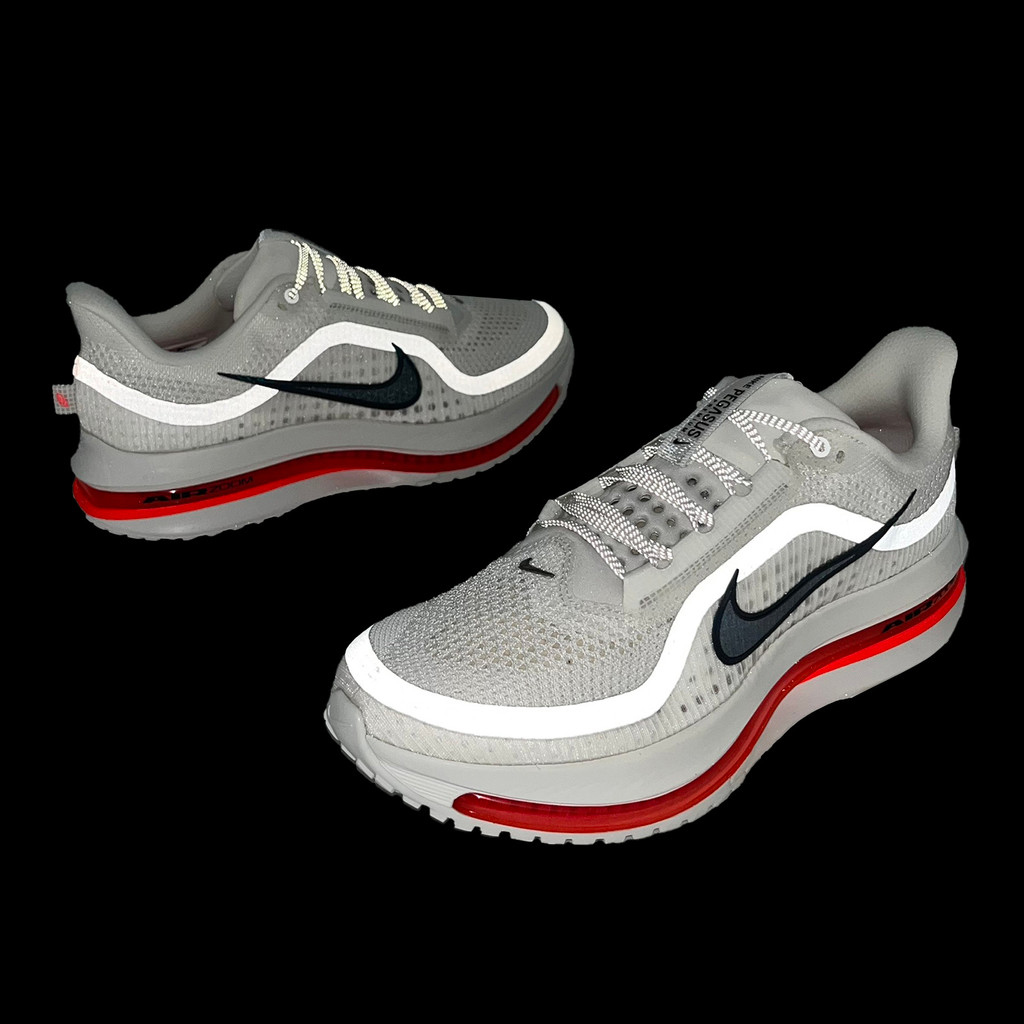 Nike Jogging Shoes Pegasus Premium Men's White Thick-Soled Cushioned ...