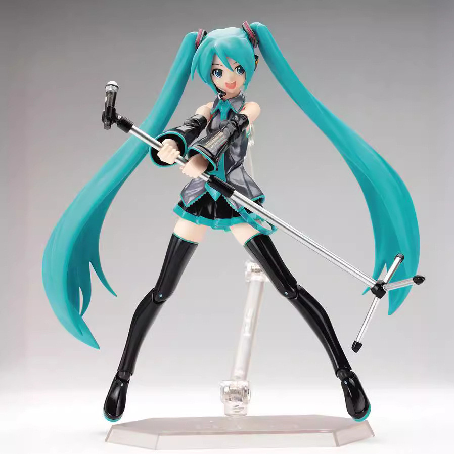 Ready Stock Figma 014 #Hatsune MIKU Virtual Singer Scallion Girl MIKU ...