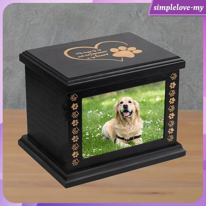 [SimpleloveMY] Pet Cremation Urn Supplies Commemorative Wood Funeral ...