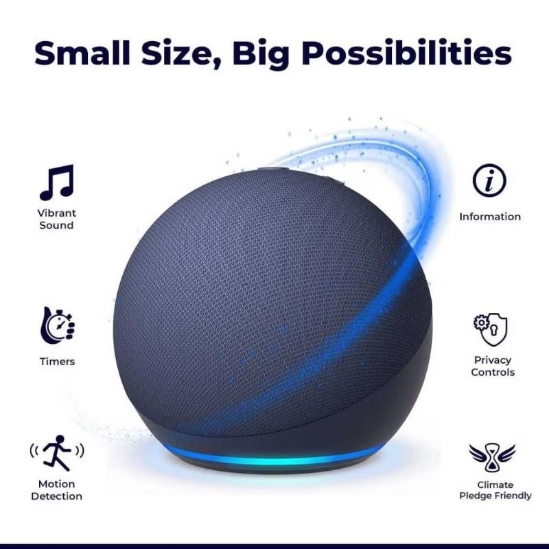 [Ready Stock ] Amazon echo dot 5th Gen Smart speaker with Alexa All-New ...