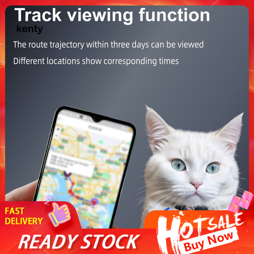 kT Gps Tracker Anti-friction Pet Tracker Smart Pet Tracker Real-time ...