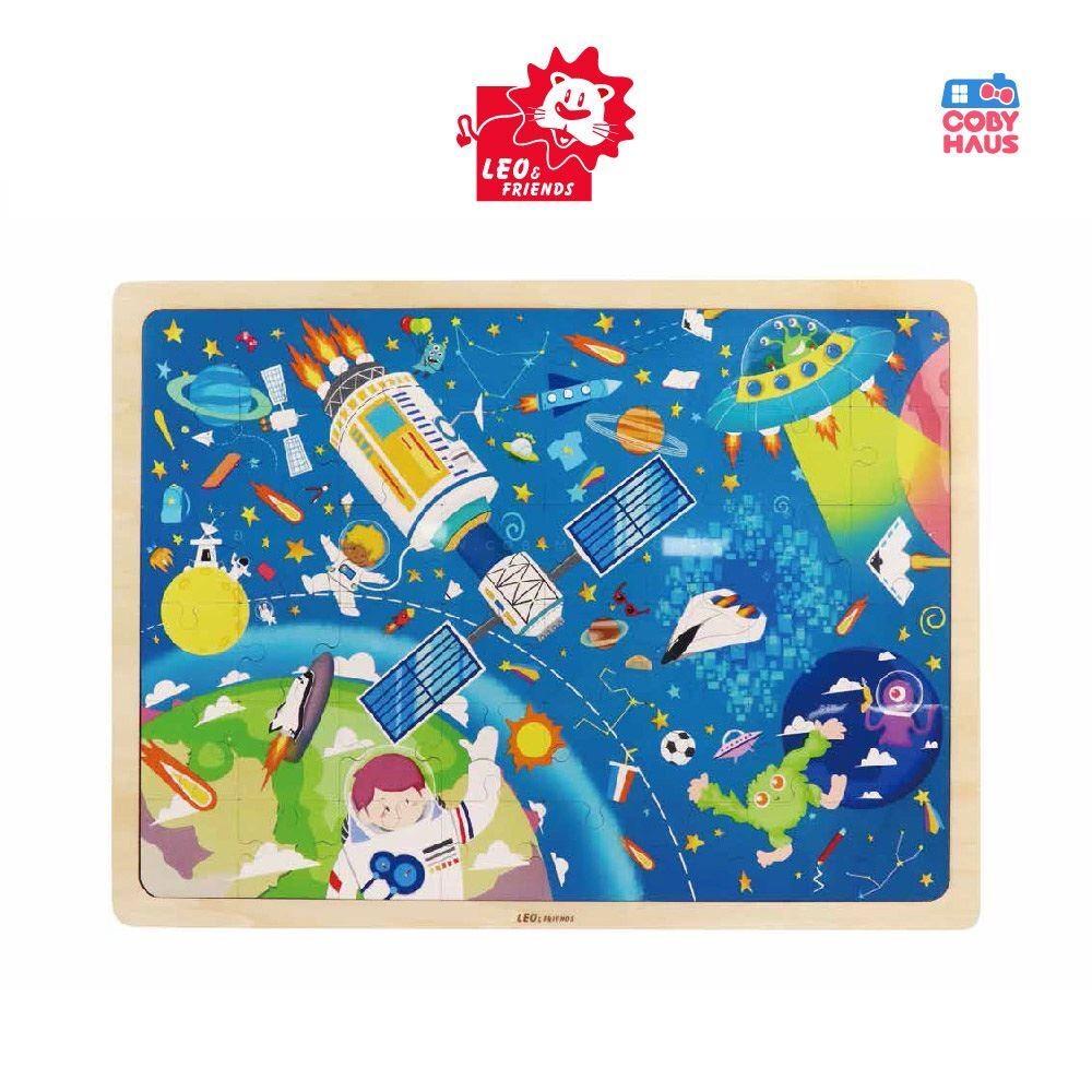 [Leo & Friends] Space Exploration Puzzle (48pcs) | Shopee Malaysia
