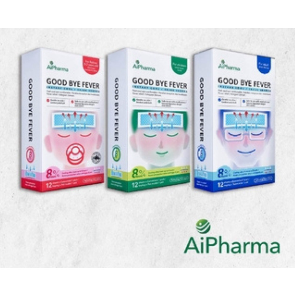 AIPHARMA DR. FEVER GOOD BYE FEVER COOLING PATCH 12'S CHILDREN | ADULT ...