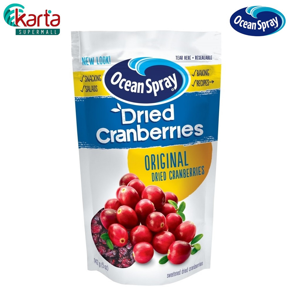 Ocean Spray Craisins Original 142g (EXP: SEPT 2025) | Shopee Malaysia