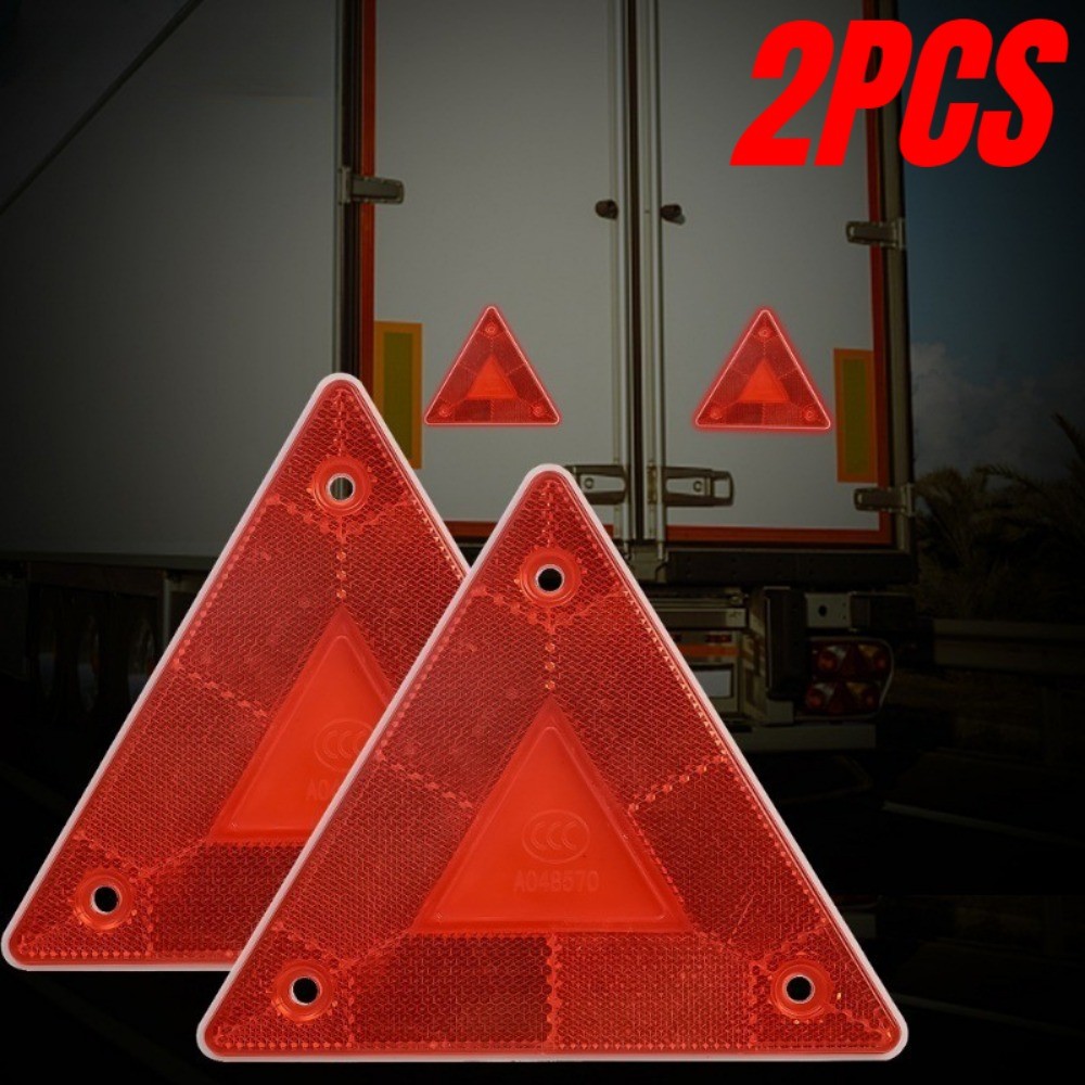 [HOT] Triangle Warning Reflector Sign Alerts Car Emergency Breakdown ...