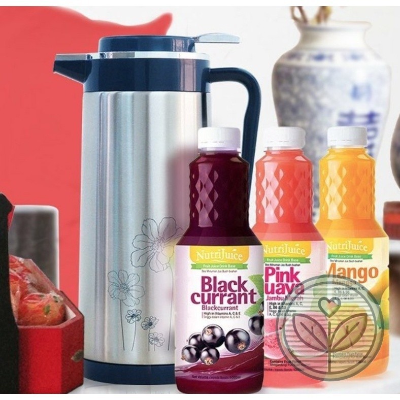 Real Fruit Concentrates Nutrijuice Mango/ Blackcurrant / Pink Guava ...