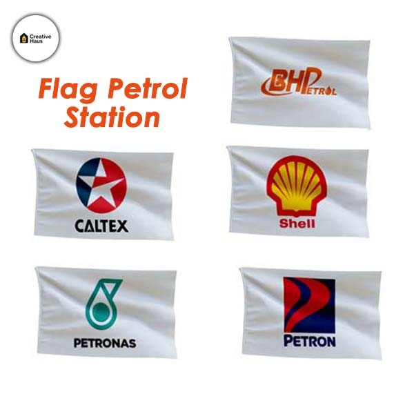Bendera Stesyen Minyak PETRONAS SHELL PETRON CALTEX BHP Bendera Stesyen ...