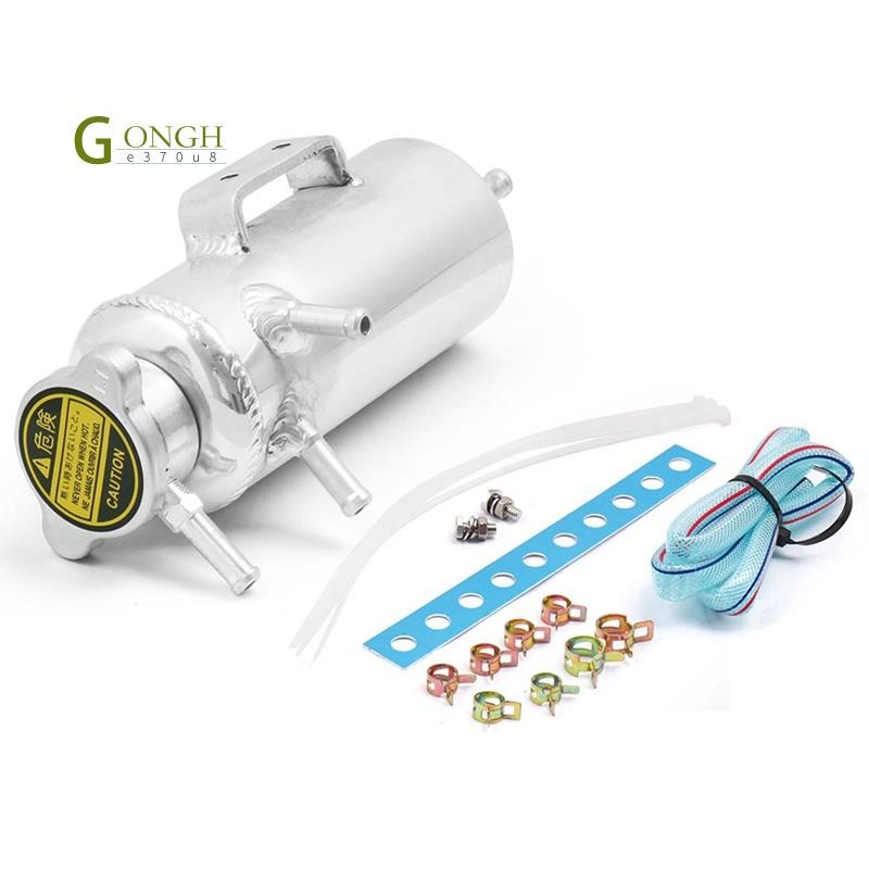1 Set Collection Tank Racing Universal Radiator Coolant Catch Can Alloy ...