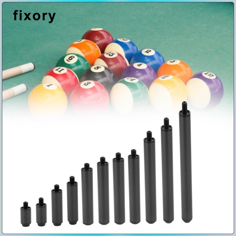 fixory Pool Cue Extension Billiards Pole Accessories Rear Plug Pool Cue ...