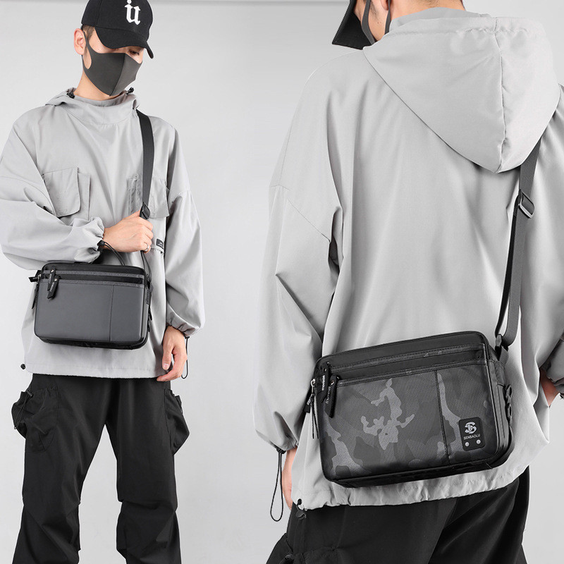 Beg Sandang Silang Casual Lelaki Shoulder Fashion Sling Man Crossbody ...