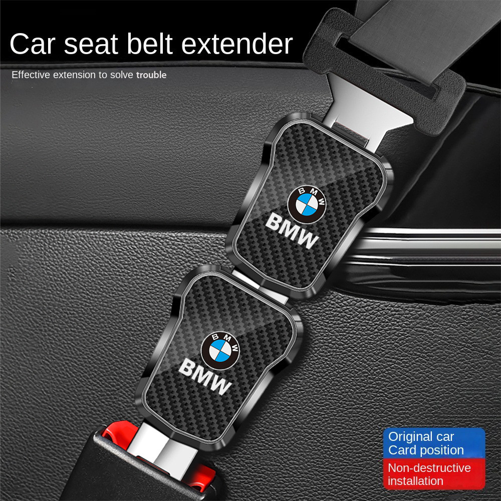 BMW car seat belt buckle for E36 E46 E39 E90 E60 E70 F10 F30 X1 X2 X3 X4 X5 Seat belt silencer ...