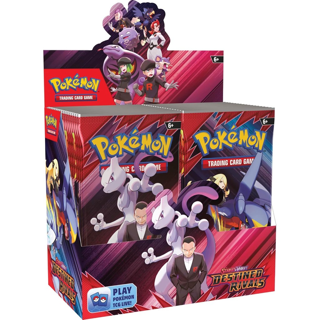 Pokemon TCG: Scarlet & Violet - Destined Rivals Booster Display Box - 36 Packs | Shopee Malaysia