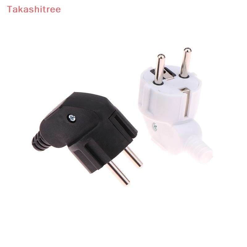 (Takashitree) EU Plug Adapter 16A Flame Retardant Male Replacement AC ...