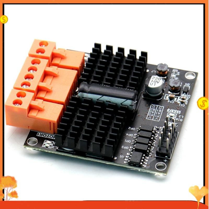 H-Bridge PWM Output Module Dual-Channel DC Motor Driver Module for 12A Dual-Channel DC Motor ...