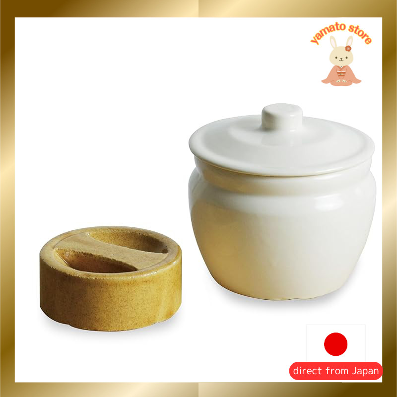 Japanese Pickling Jar with Lid - Traditional Ceramic Fermentation Pot ...