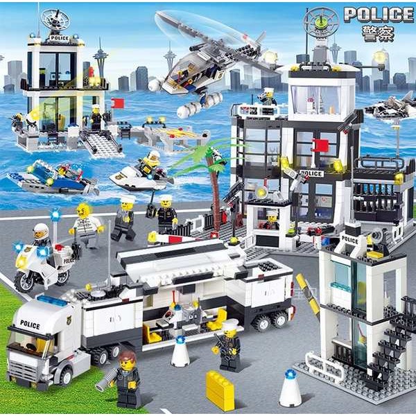 lego toy Kaizhi Building Blocks Boys City Series Riot-Proof SWAT Car ...