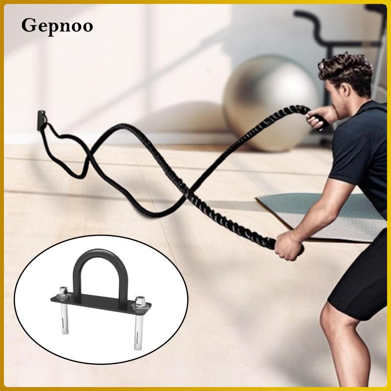 Gepnoo Battle Ropes Anchor Heavy Duty with Mounting Screws Body Weight ...
