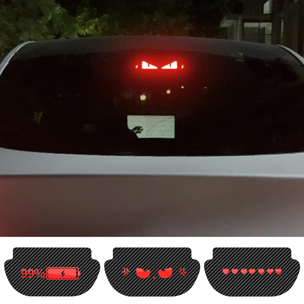 Model Y Compatible DIY Projection Brake Light Sticker - Durable PVC ...