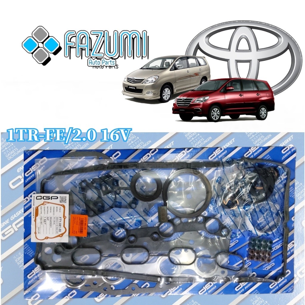 Toyota Innova TGN40 CGP Overhaul Full Set Kit | Shopee Malaysia