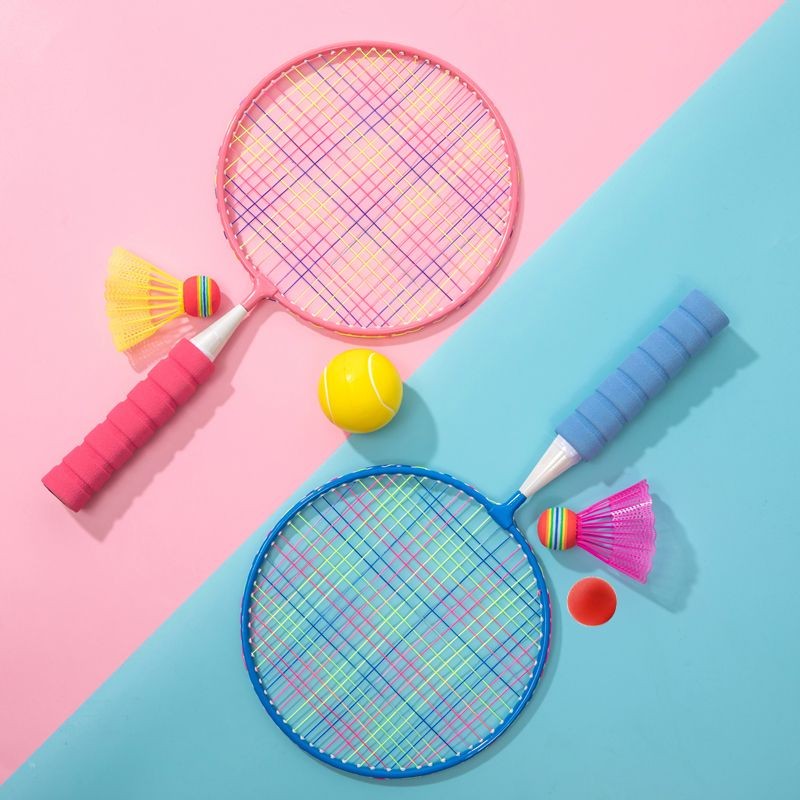 Children Badminton Racket 3-12 Years Old Baby Boy Beginner Elementary ...