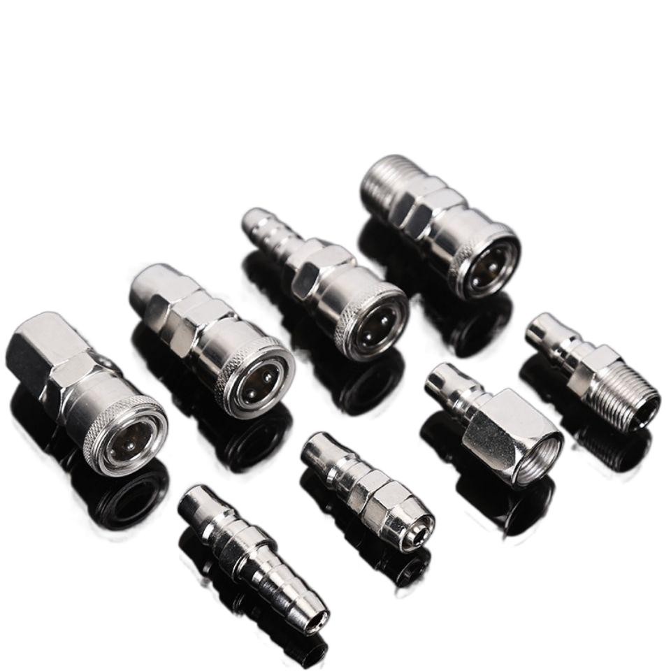 Air Pump Pipe Joint Male Female PU Soft Air Pipe Quick Joint Pneumatic ...