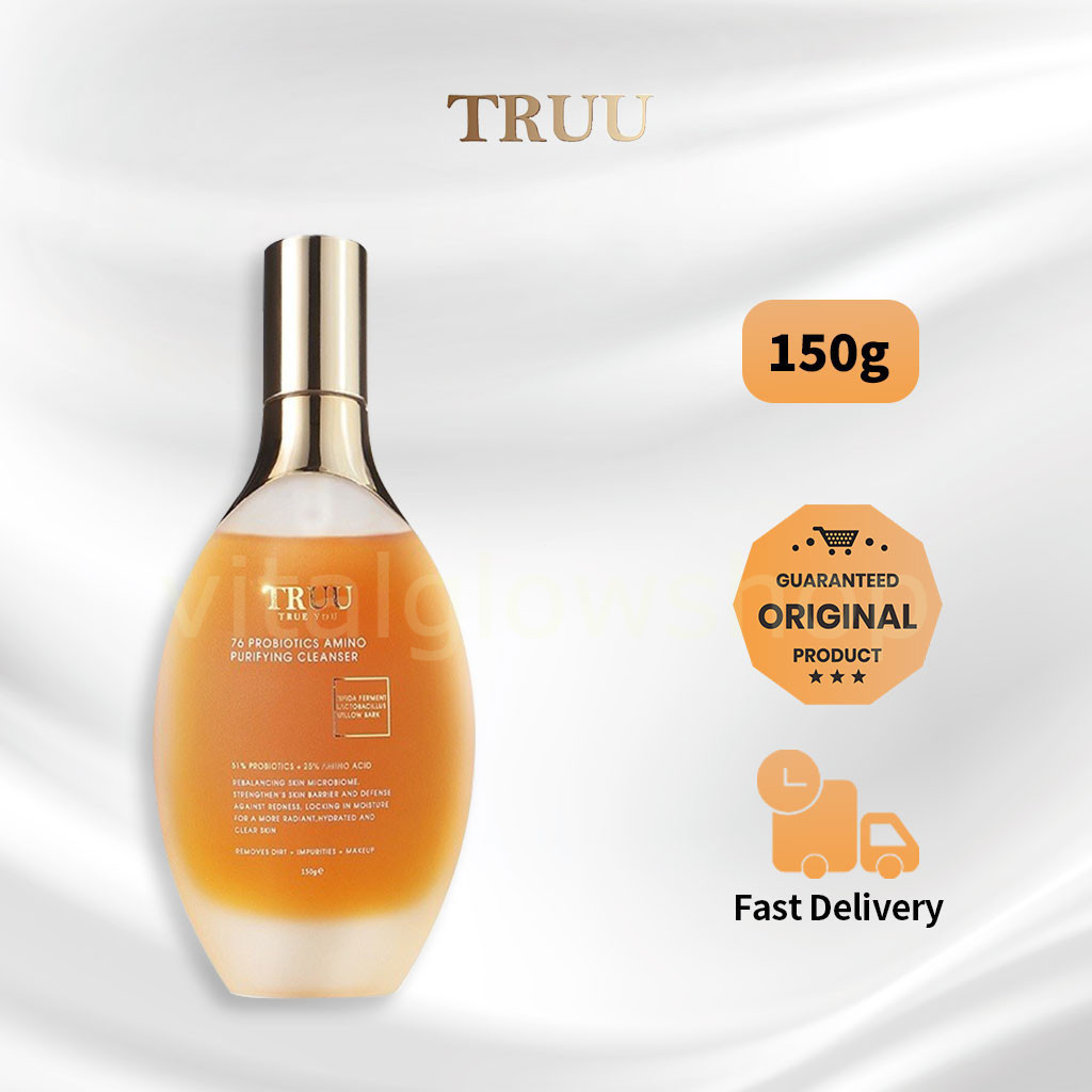 【buy 3 free 1】exp2026.06 [spotgoods]TRUU 76 Probiotics Amino Purifying Cleanser 150g TRUU ...