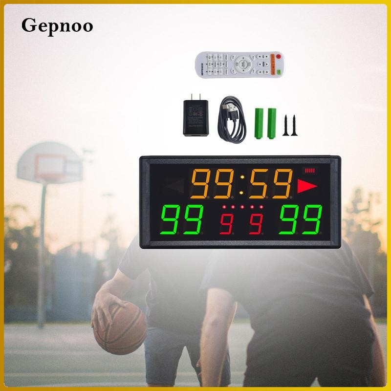 Gepnoo Digital Scoreboard Score Keeper Lightweight with Professional ...
