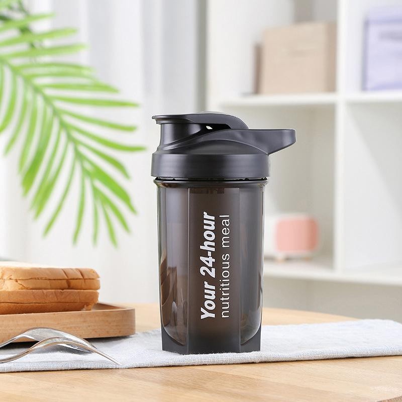 Sport Shaker Bottle 500ML Whey Protein Powder Mixing Bottle Sport ...