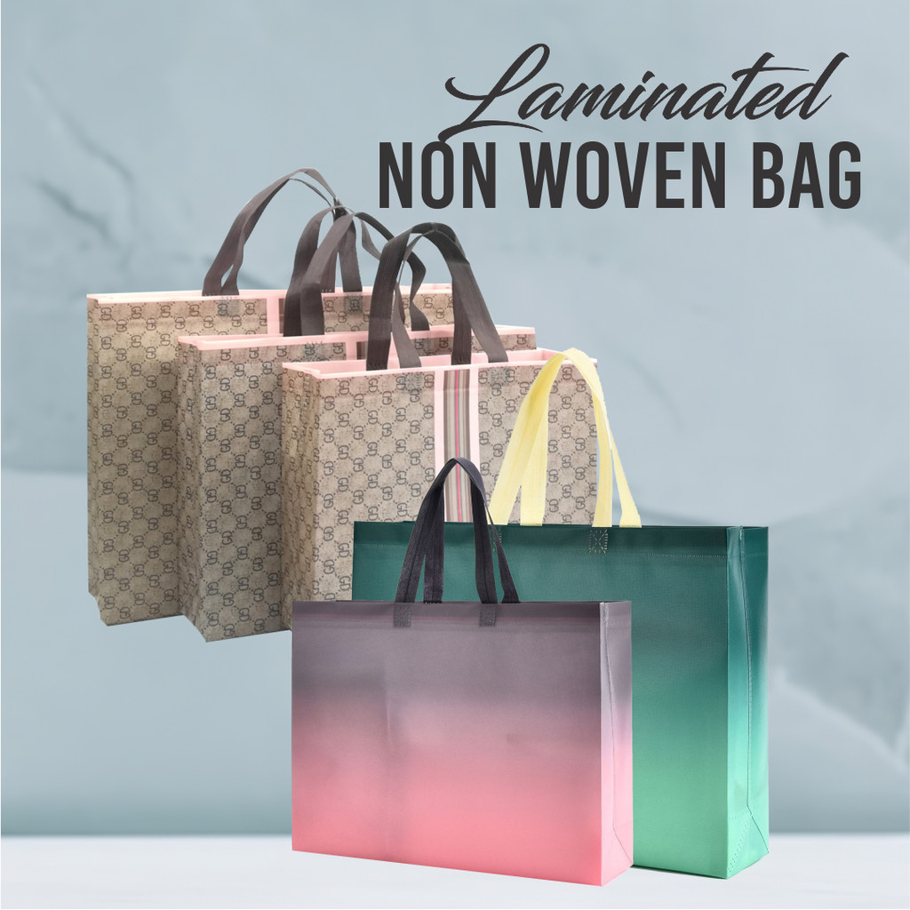 BC Large Size Laminated Non Woven Bag Grocery Shopping Recycle ...