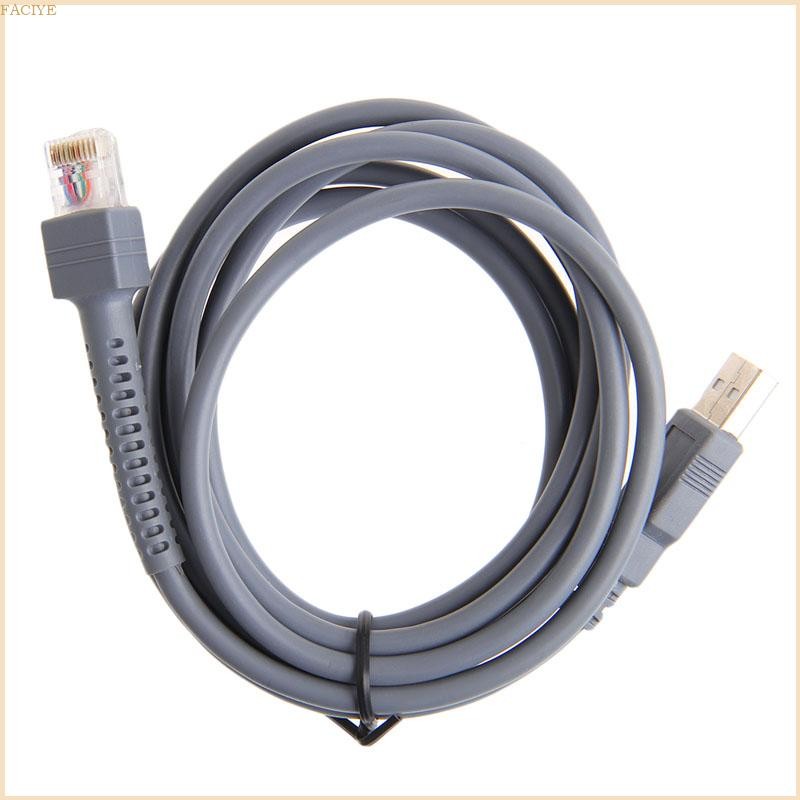 FACY 6FT USB Cable for Symbol LS2208 LS4208 DS6708 Barcode Scanner USB ...