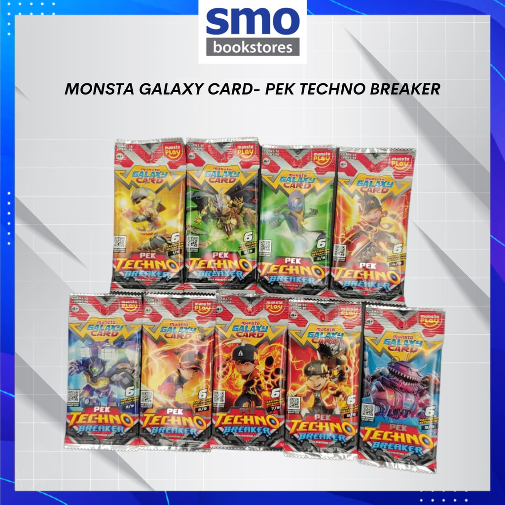 MONSTA GALAXY CARD- PEK TECHNO BREAKER | Shopee Malaysia