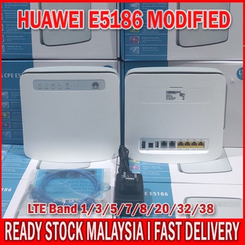 E5186 E5186s-22a 4G+ CAT6 Modem Router Unlimited Hotspot WiFi | Shopee ...