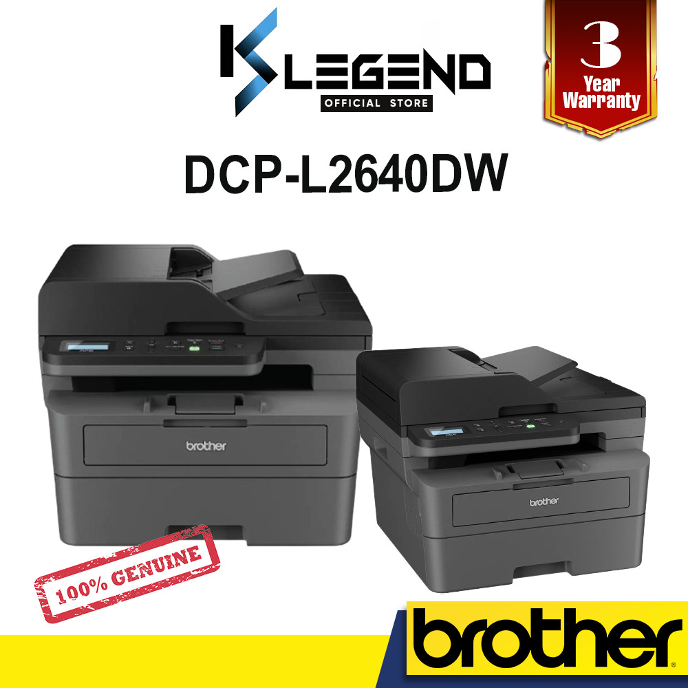 BROTHER DCP-L2640DW Compact Mono Laser Multi-Function Printer (DCP ...
