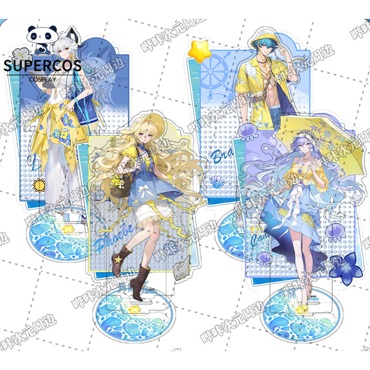 Wuthering Waves Standee Summer Zani Brant Phoebe Cantarella Acrylic ...