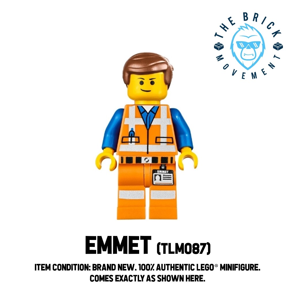 LEGO THE LEGO MOVIE Emmet Minifigure | Shopee Malaysia