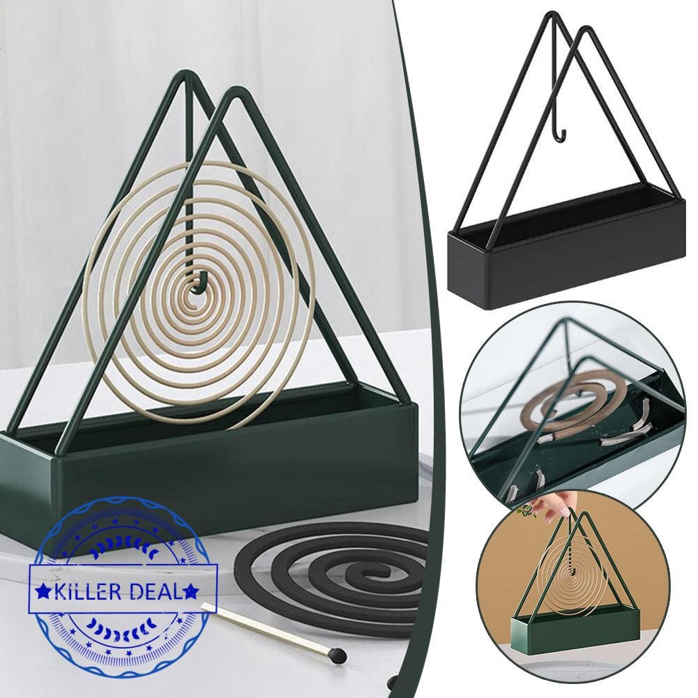 Triangle Mosquito Incense Rack Creative Iron Incense Plate Bracket Rack ...