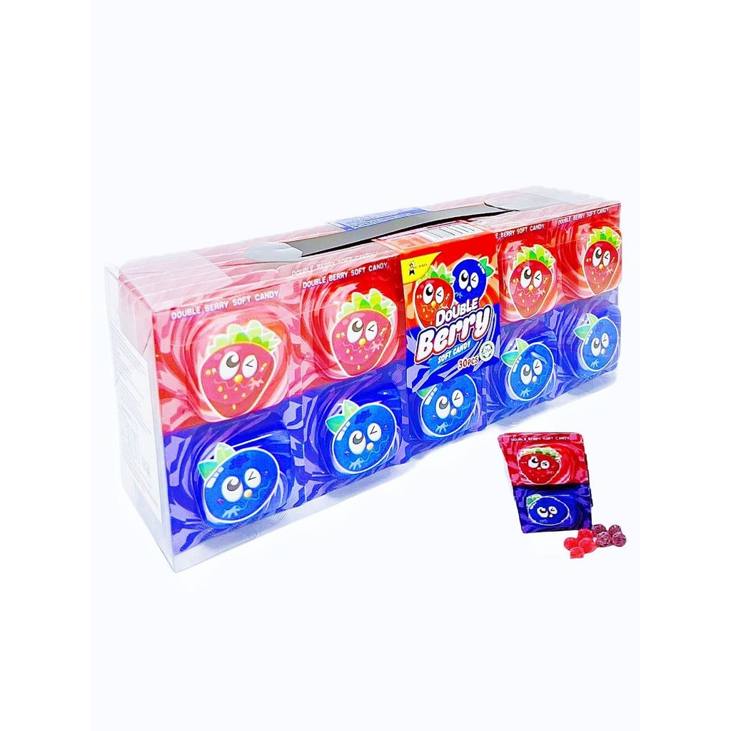 30pcs ALIBABA Double Berry Soft Candy HALAL | Shopee Malaysia