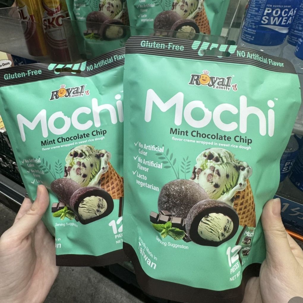Hong Kong 711 Limited Mint Chocolate Crispy Tafu Mochi Cool香港711 ...