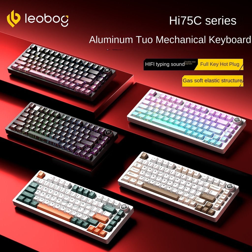 LEOBOG Hi75C Tri-Mode Wireless Gaming Mechanical Keyboard Kit | Shopee ...