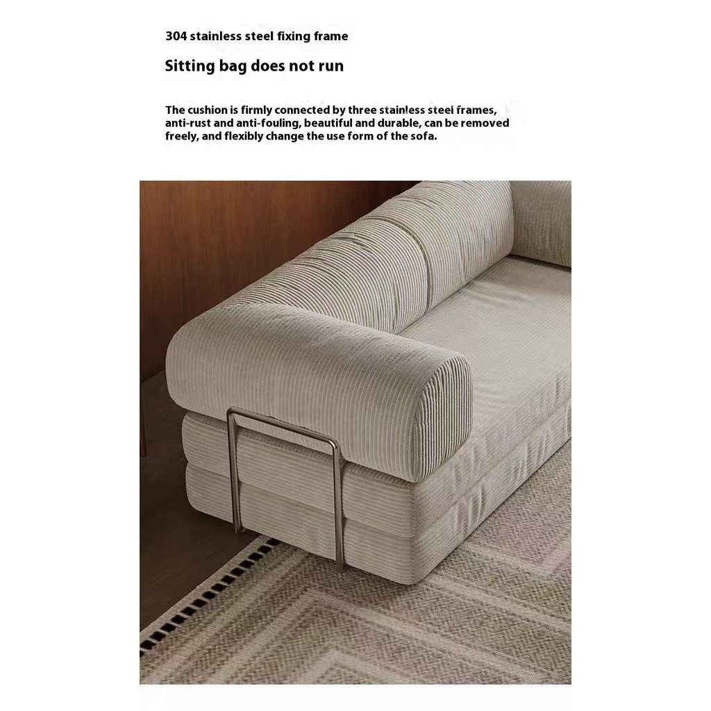 compression sofa bed teddy sofa Tatami Foldable Living Room ...