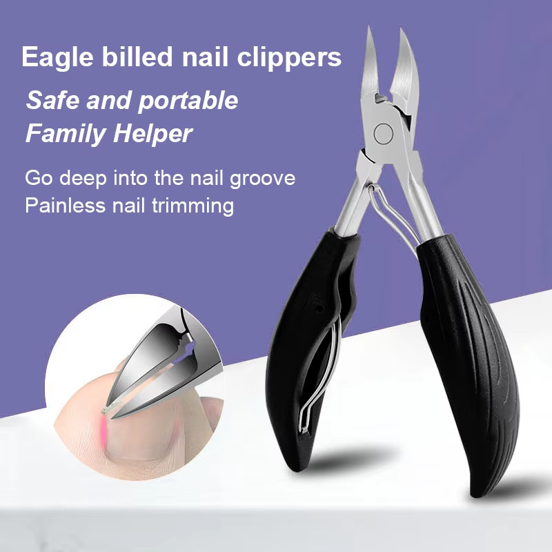 Professional Nail Cutters Stainless Steel Diagonal Nail Clippers ...