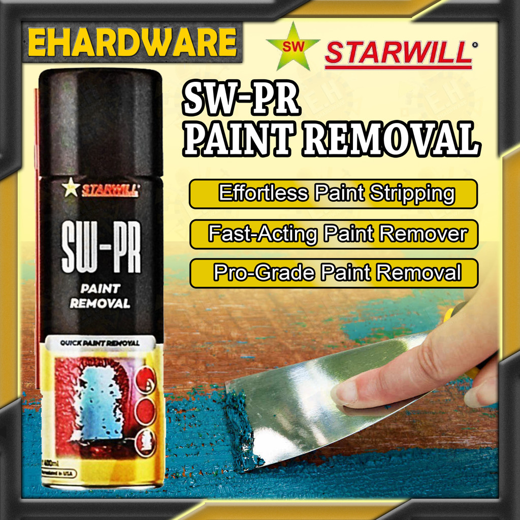 SWPR-400ML STARWILL PAINT REMOVER 脱漆剂 PENANGGAL CAT | Shopee Malaysia