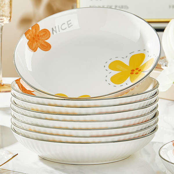 pinggan corelle set original porcelain Pinggan seramik warna underglaze ...