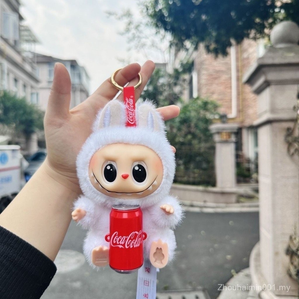 Labubu Cola Seated Plush Pendant | Shopee Malaysia