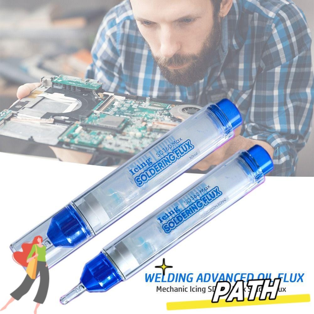 PA-HOME Icing Solder Flux, Transparent No-Clean Solder Paste, Multifunctional 10cc SD360 Max ...