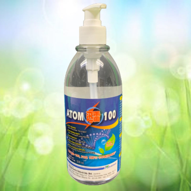 [ORIGINAL] 500ml ATOM 100 ADVANSIA Pelekat Racun/Adjuvant/Surfactant ...