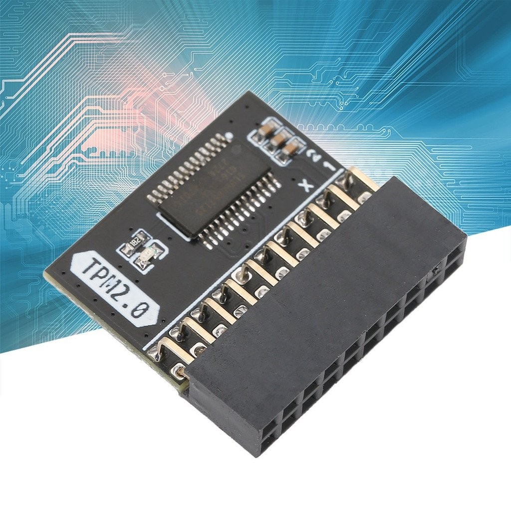TIM- TPM 2.0 Encryption Security Module 20Pin 2 10P Standalone Crypto Processor TPM 2.0 Module ...